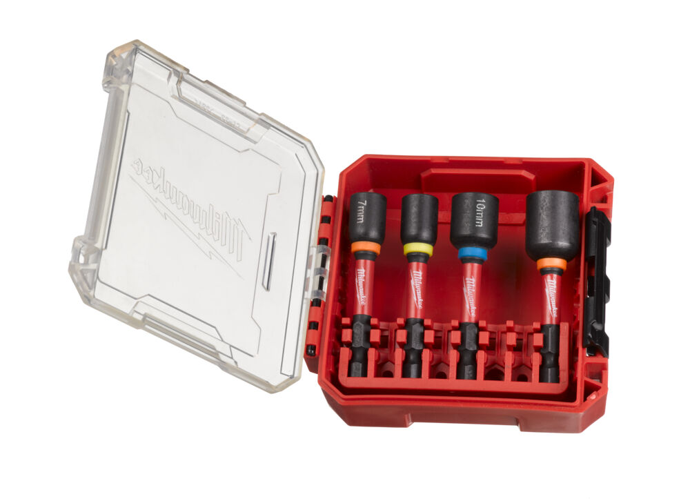 MILWAUKEE Sada magnetických nástrčných klíčů SHOCKWAVE, 4ks