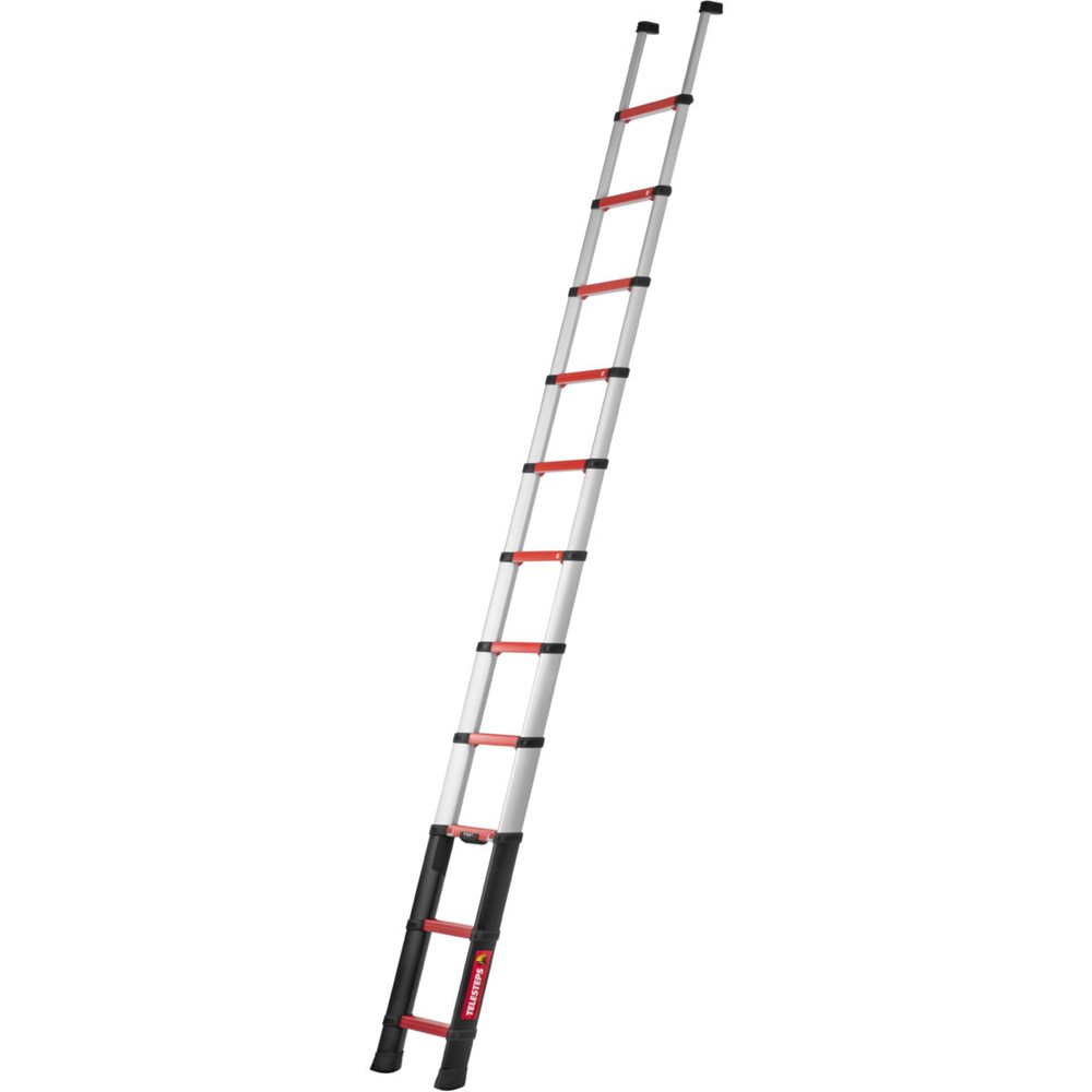 TELESTEPS Teleskopický žebřík RESCUE FIRE (HASIČI) 3,5m, červený